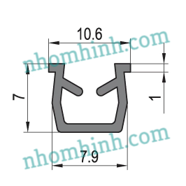 T Slot reducing profile - %%sitedesc%%